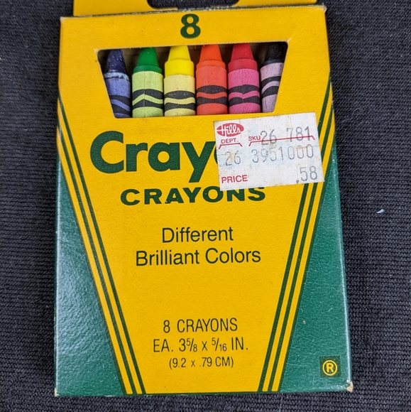 Office | 1987 Like New Box Of Crayola Crayons | Poshmark